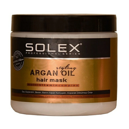 ماسک مو سولکس مدل آرگانSolex Argan oil 500ml - فروشگاه اینترنتی ناسک لند