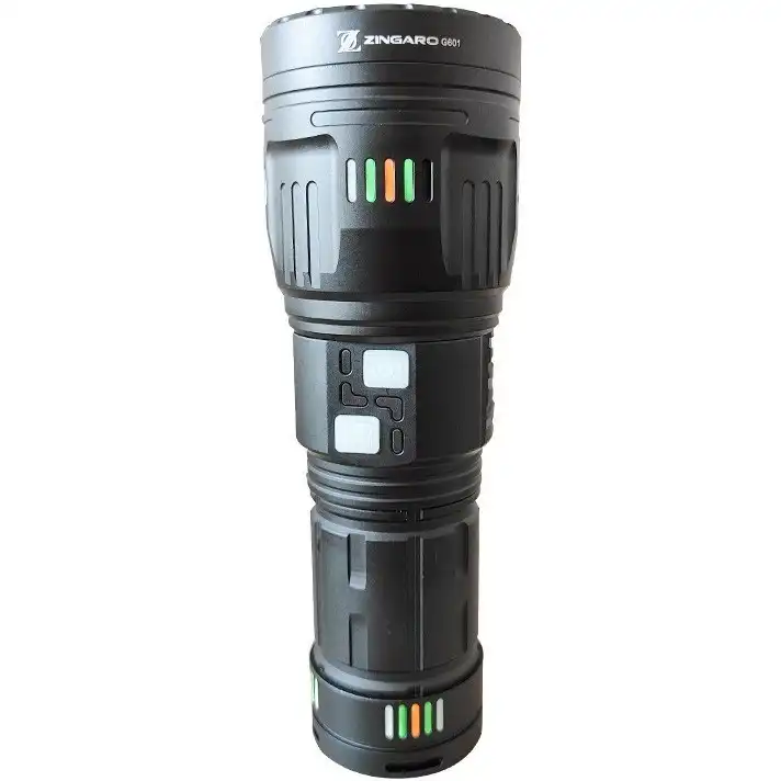 چراغ قوه حرفه ای زینگارو مدل ZINGARO G601 - فروشگاه اینترنتی ناسک لند